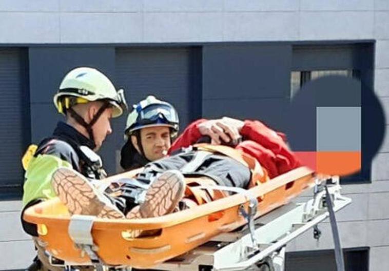 El Joven De 26 Años Herido El Lunes Al Caerse El Andamio De Un Edificio